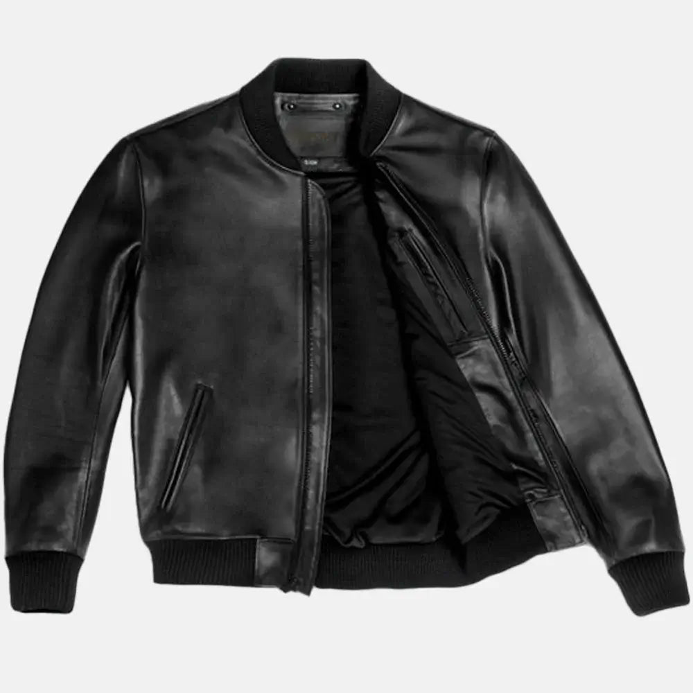 Witcher Leather Jacket | Leather Bomber Jacket – M Dome
